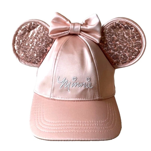 Disney | Accessories | Minnie Mouse Mickey Ears Sequin Adjustable ...